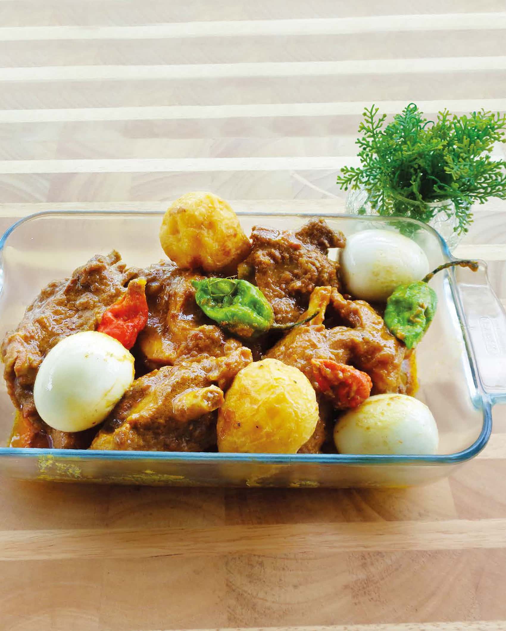 MUTTON REZALA WITH STUFFED NAGA VIPER CHILLIES – Life On A Plate