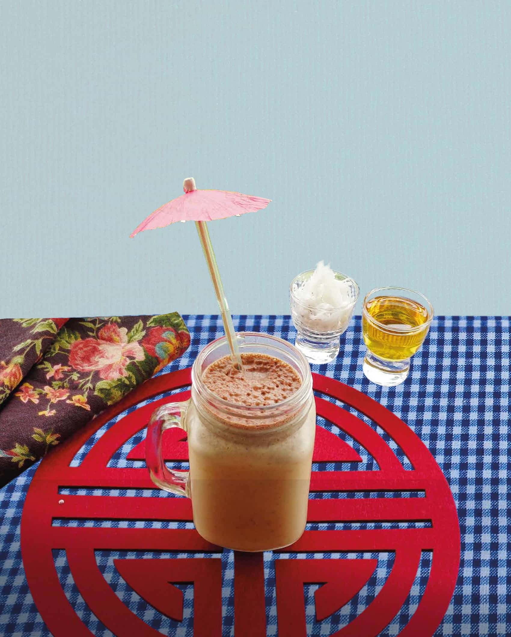 WOOD APPLE SMOOTHIE WITH COCOA POWDER – Life On A Plate